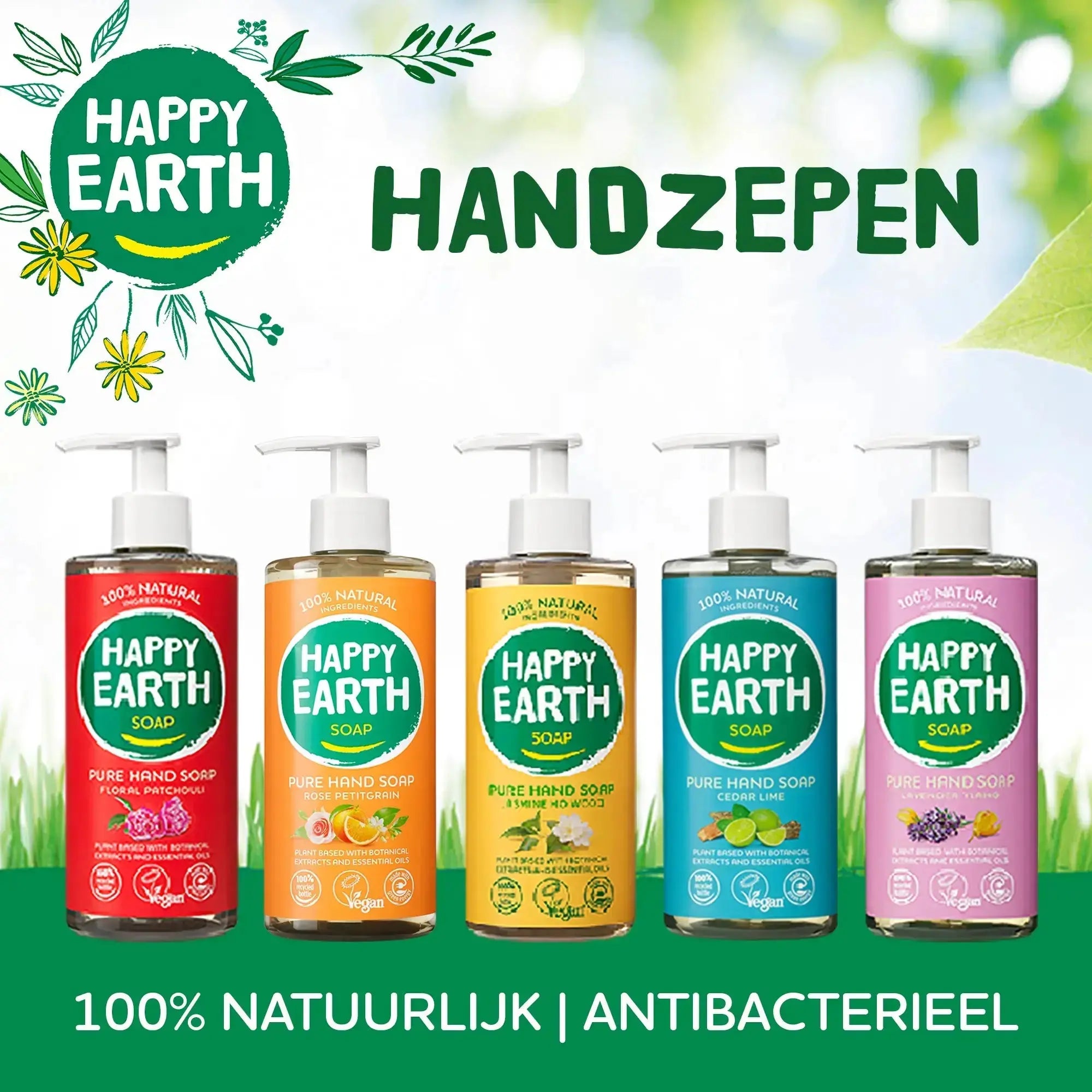 Handzeep Voordeelbundel – Happy Earth