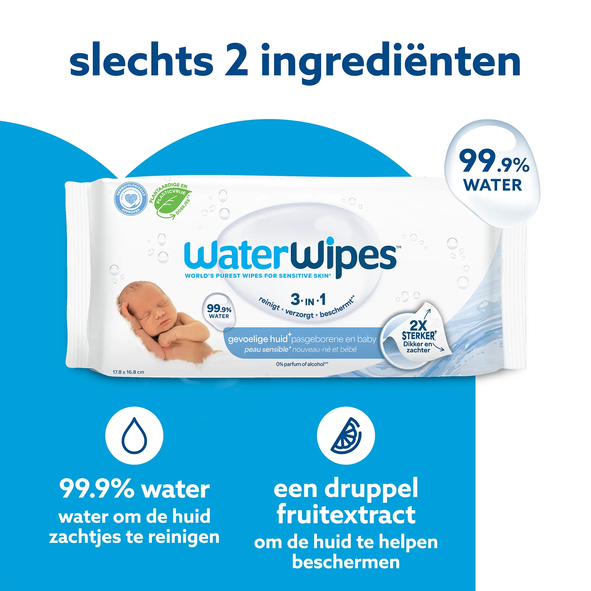 WaterWipes Baby Wipes 12x60 Value Box - 720 Wipes – Happy Earth
